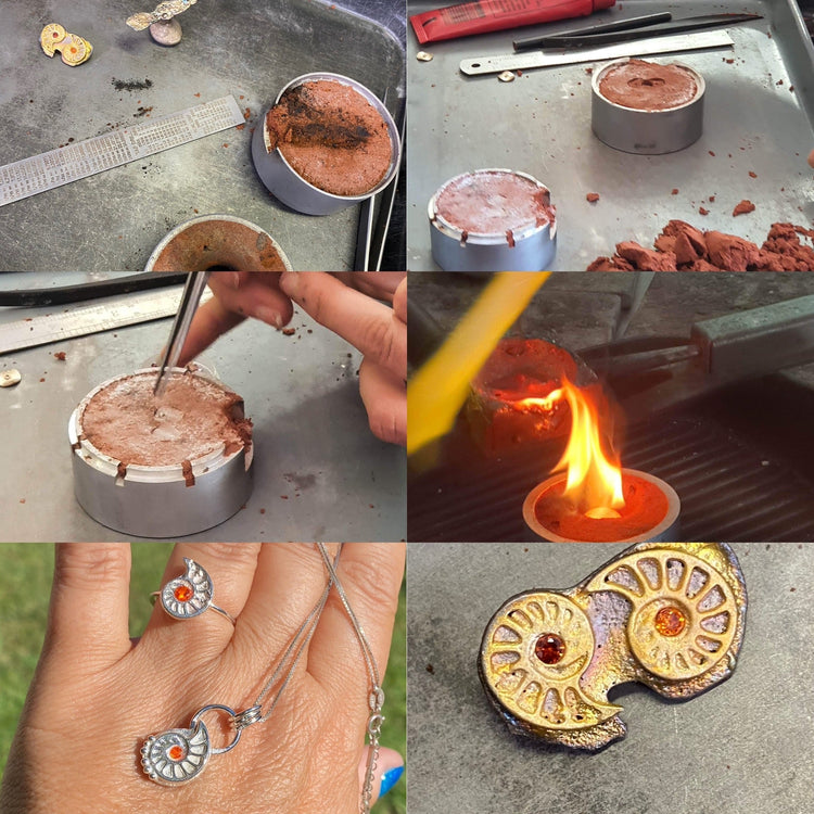 The Art of Sand Casting Sterling Silver Jewellery – TFD Jewellery ...