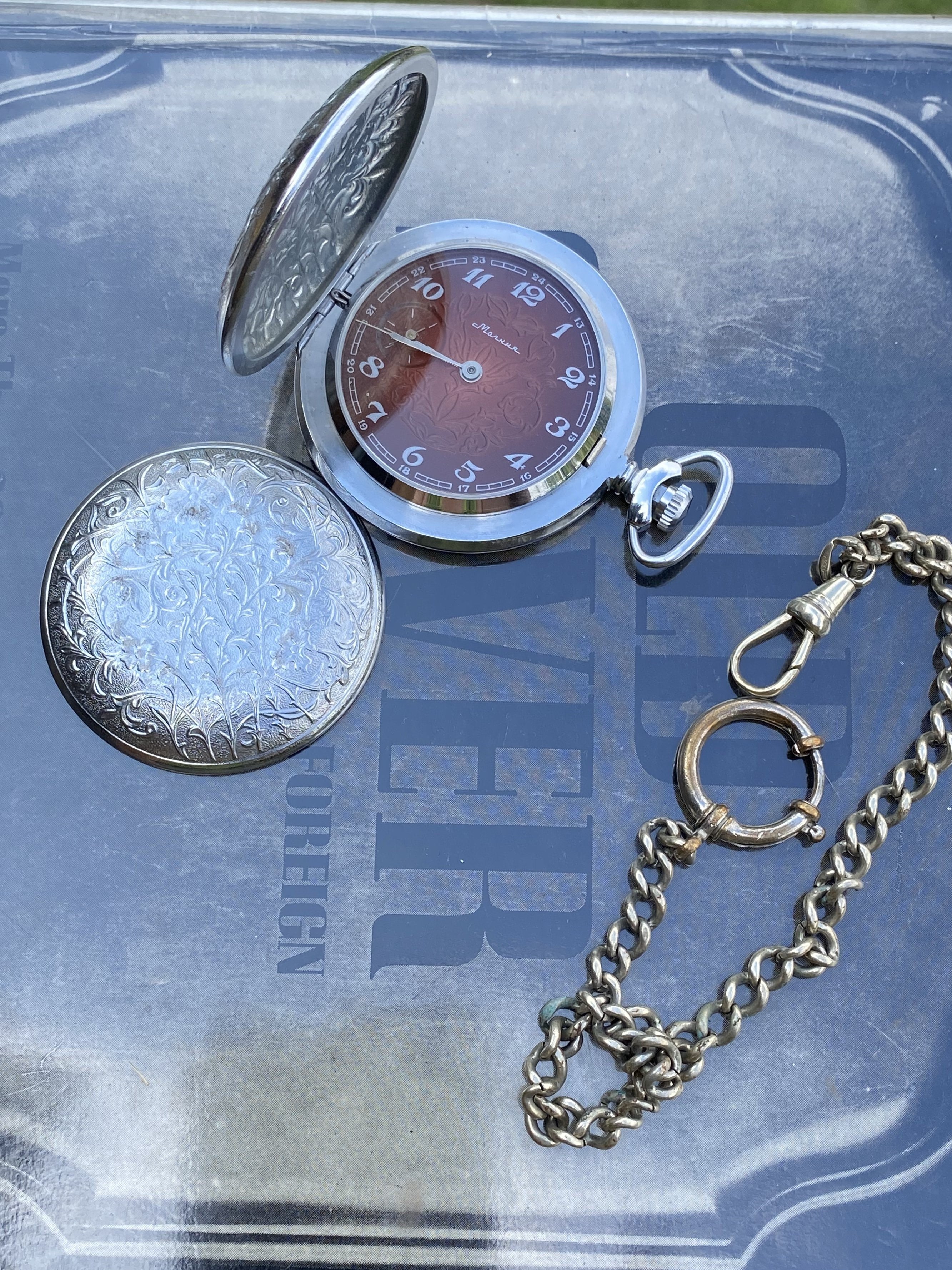 Marnna Molnija - Vintage Russian Pocket Watch – TFD Jewellery Crystals ...